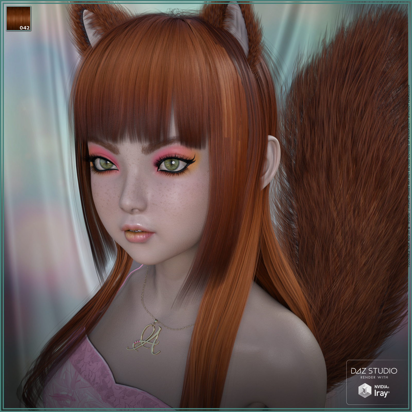 Touchable Acicia | Daz 3D