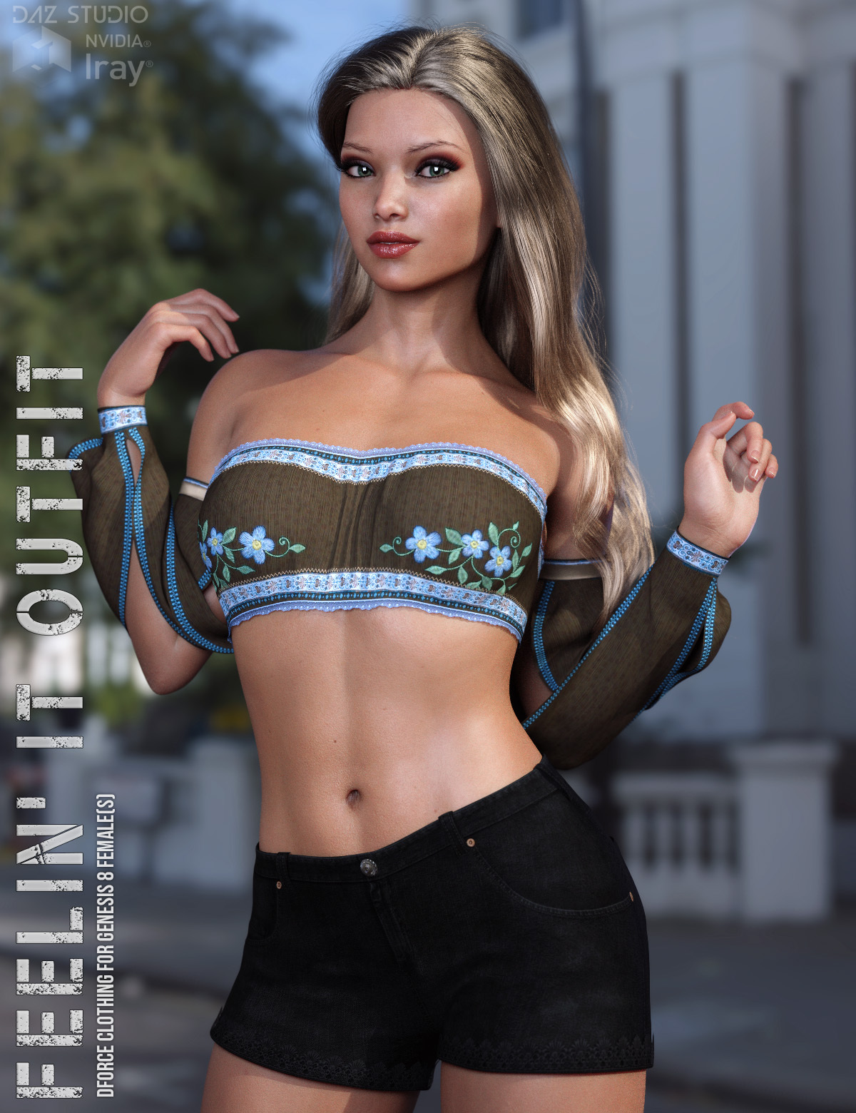 Feelin It Outfit For Genesis 8 Females Daz 3d