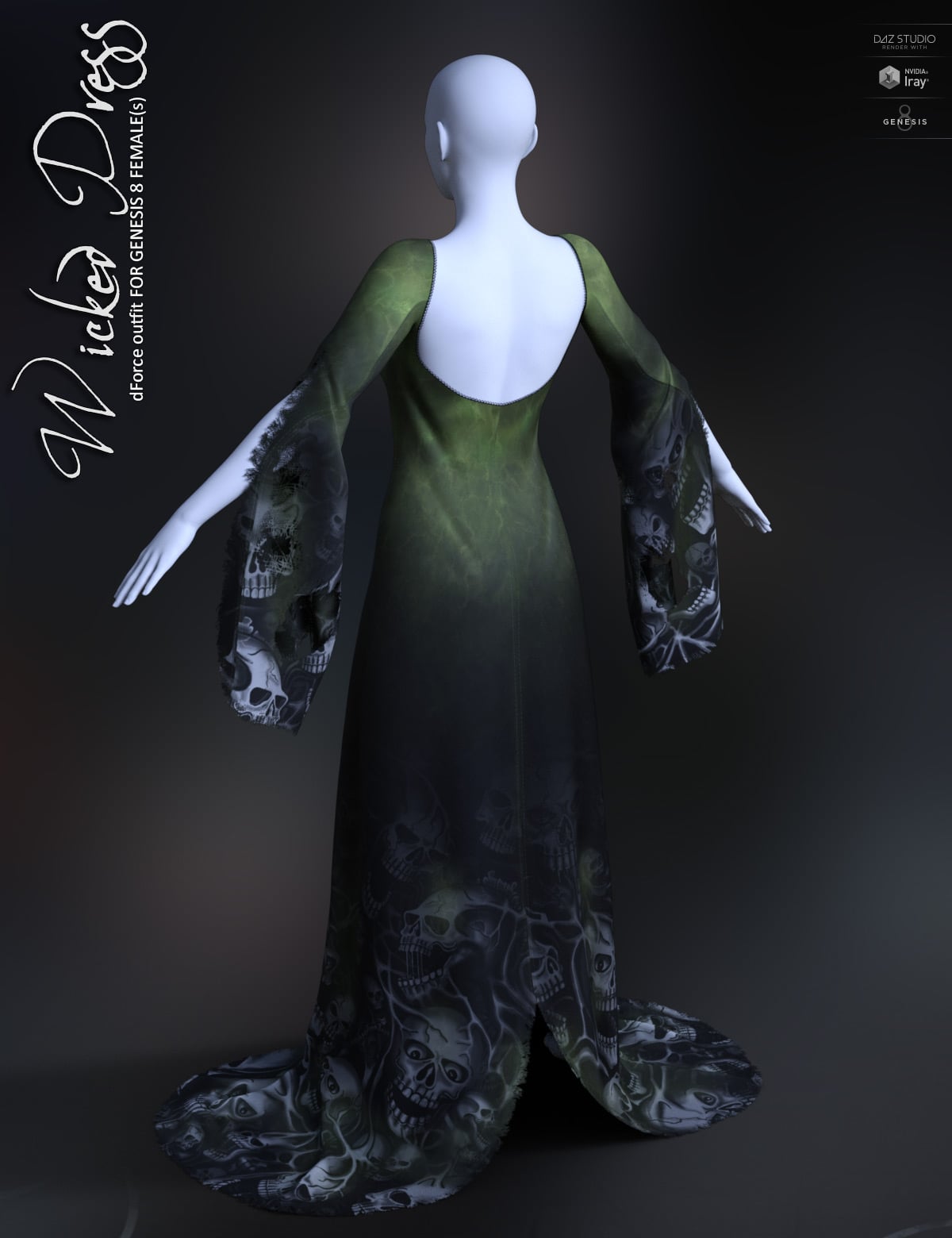 dForce Wicked for Genesis 8 Females | Daz 3D