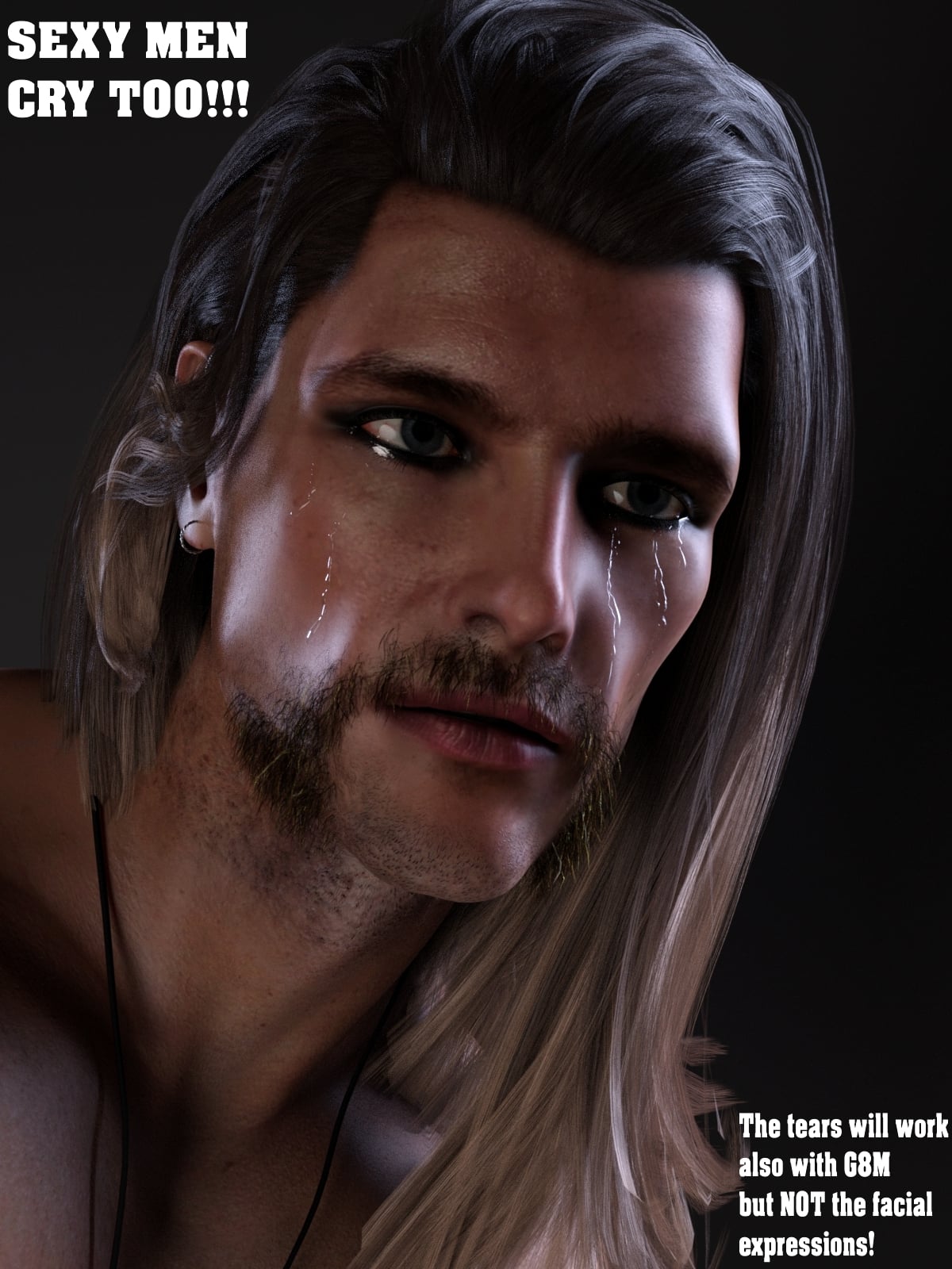 Lonely Teardrops G8F-V8 | Daz 3D