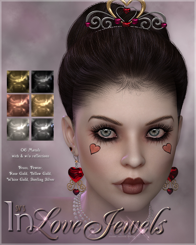 SV's In Love Jewels | Daz 3D