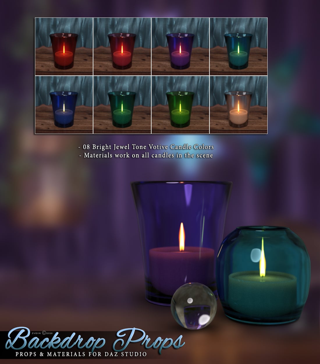 SVs Backdrop Props | Daz 3D