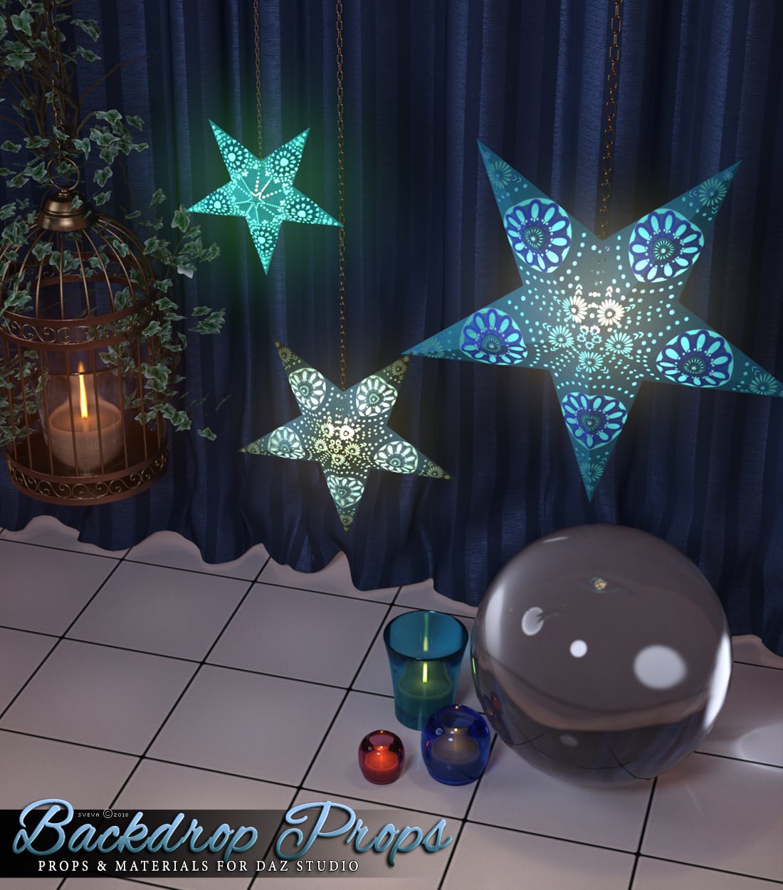 SVs Backdrop Props | Daz 3D