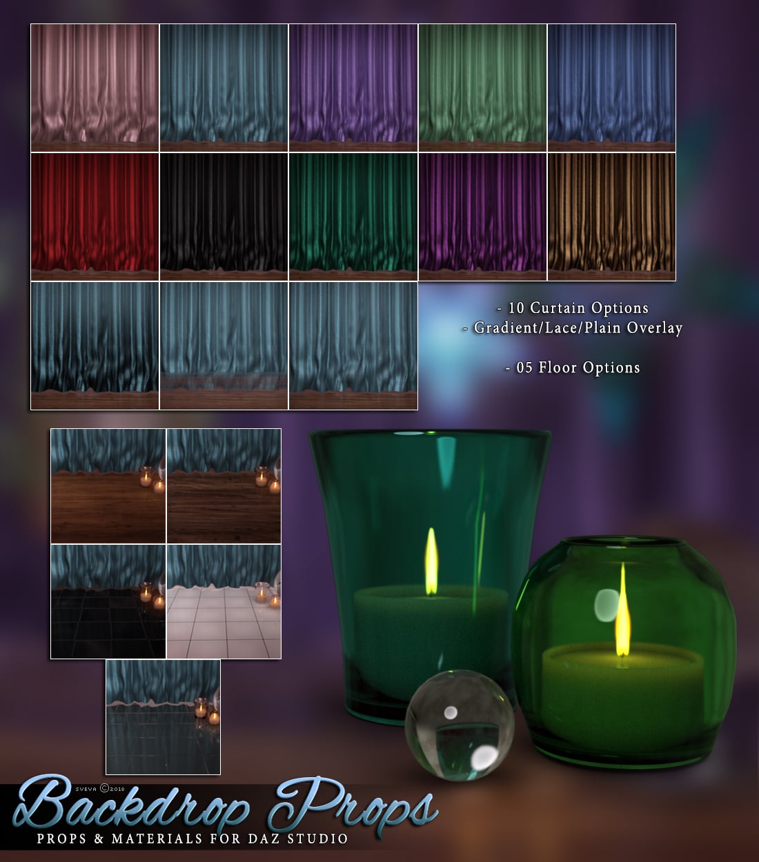 SVs Backdrop Props | Daz 3D