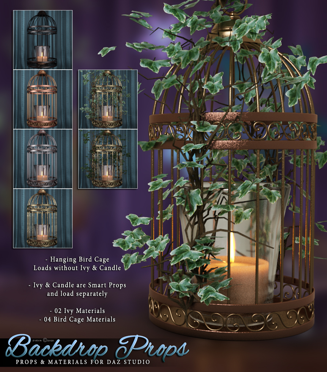 SVs Backdrop Props | Daz 3D