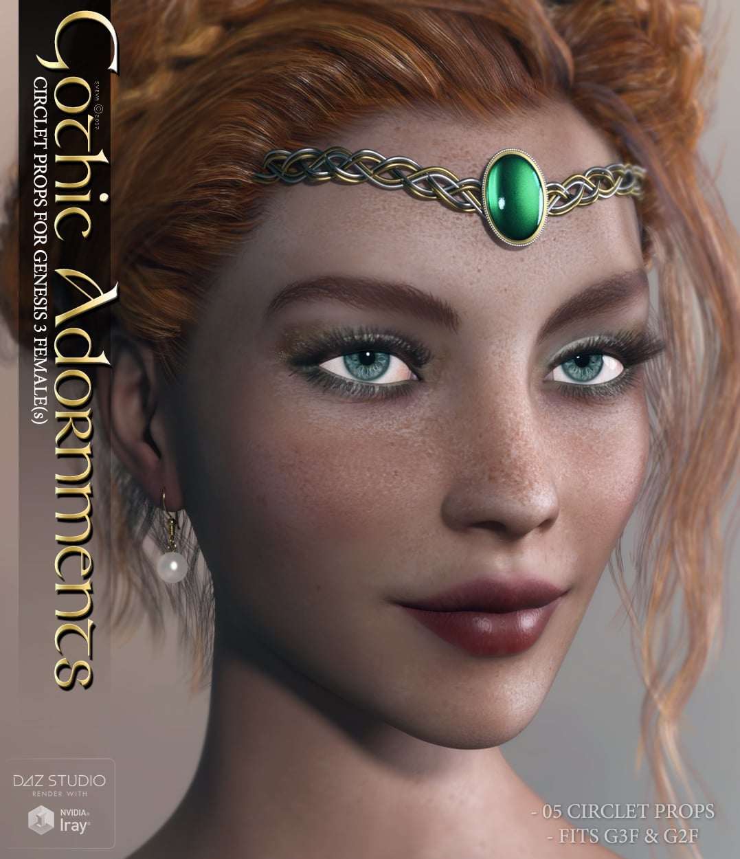 SV's Gothic Adornments Genesis 3 Females | Daz 3D