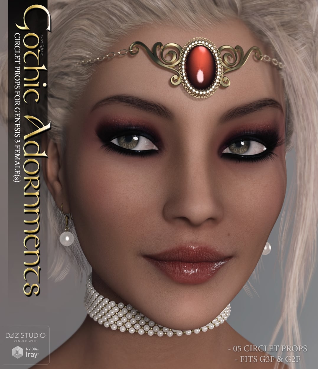 SV's Gothic Adornments Genesis 3 Females | Daz 3D