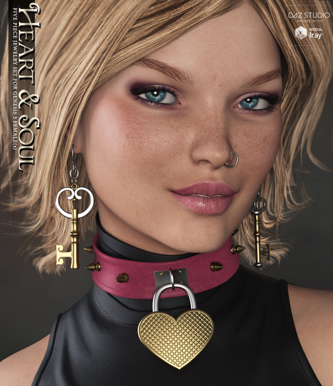 SV's Heart and Soul Jewelry | Daz 3D