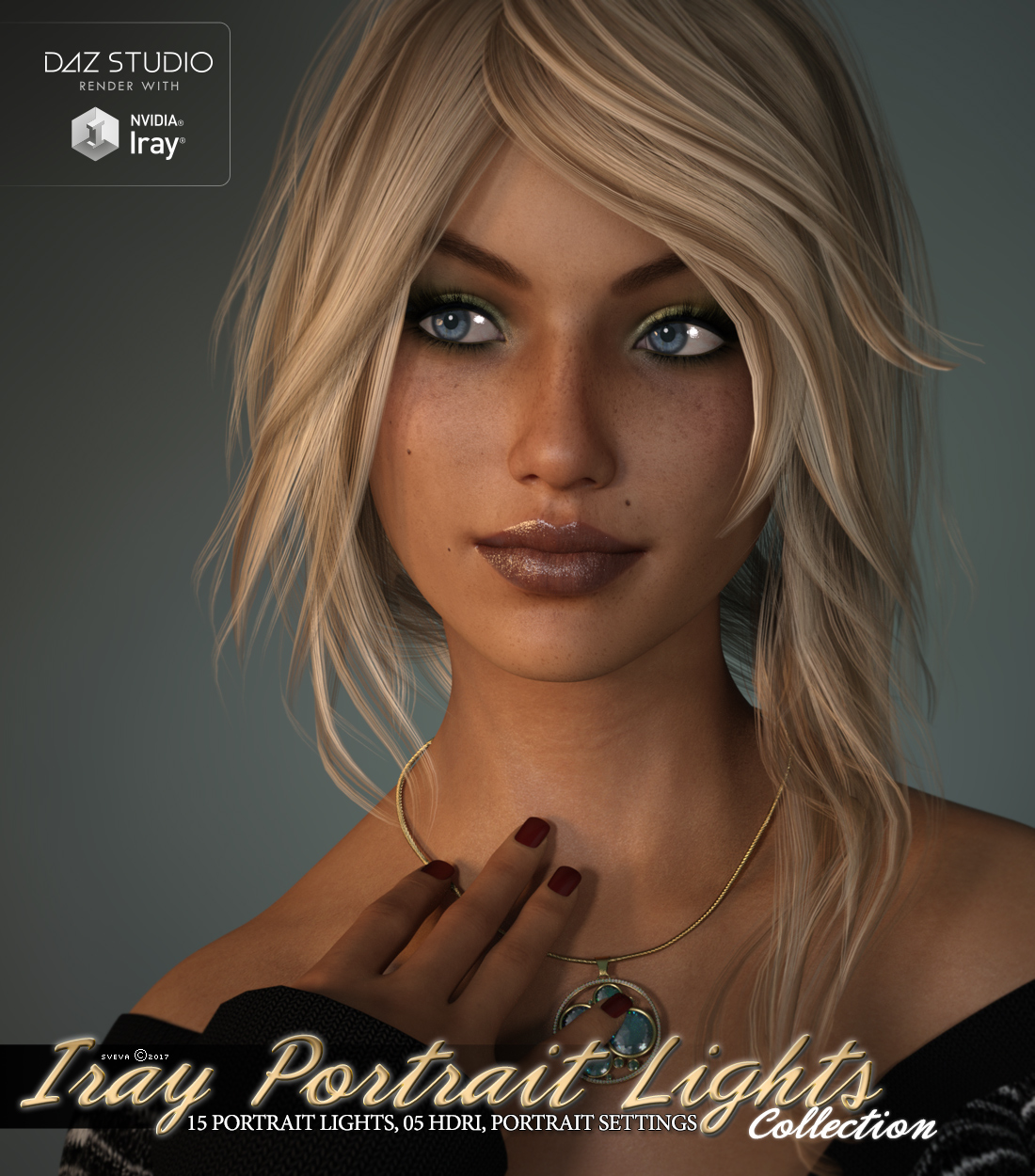 Iray Portrait Lights Collection | Daz 3D