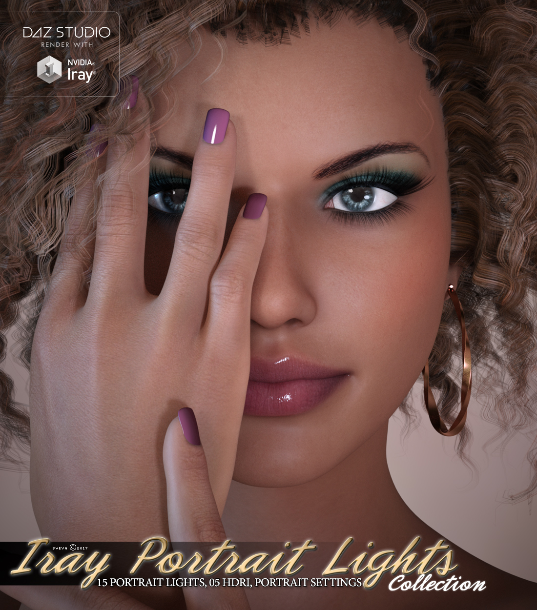 Iray Portrait Lights Collection | Daz 3D