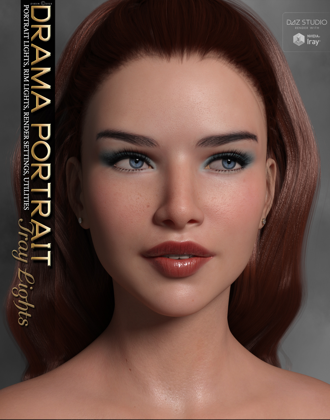 SVs Drama Portrait Iray Lights | Daz 3D
