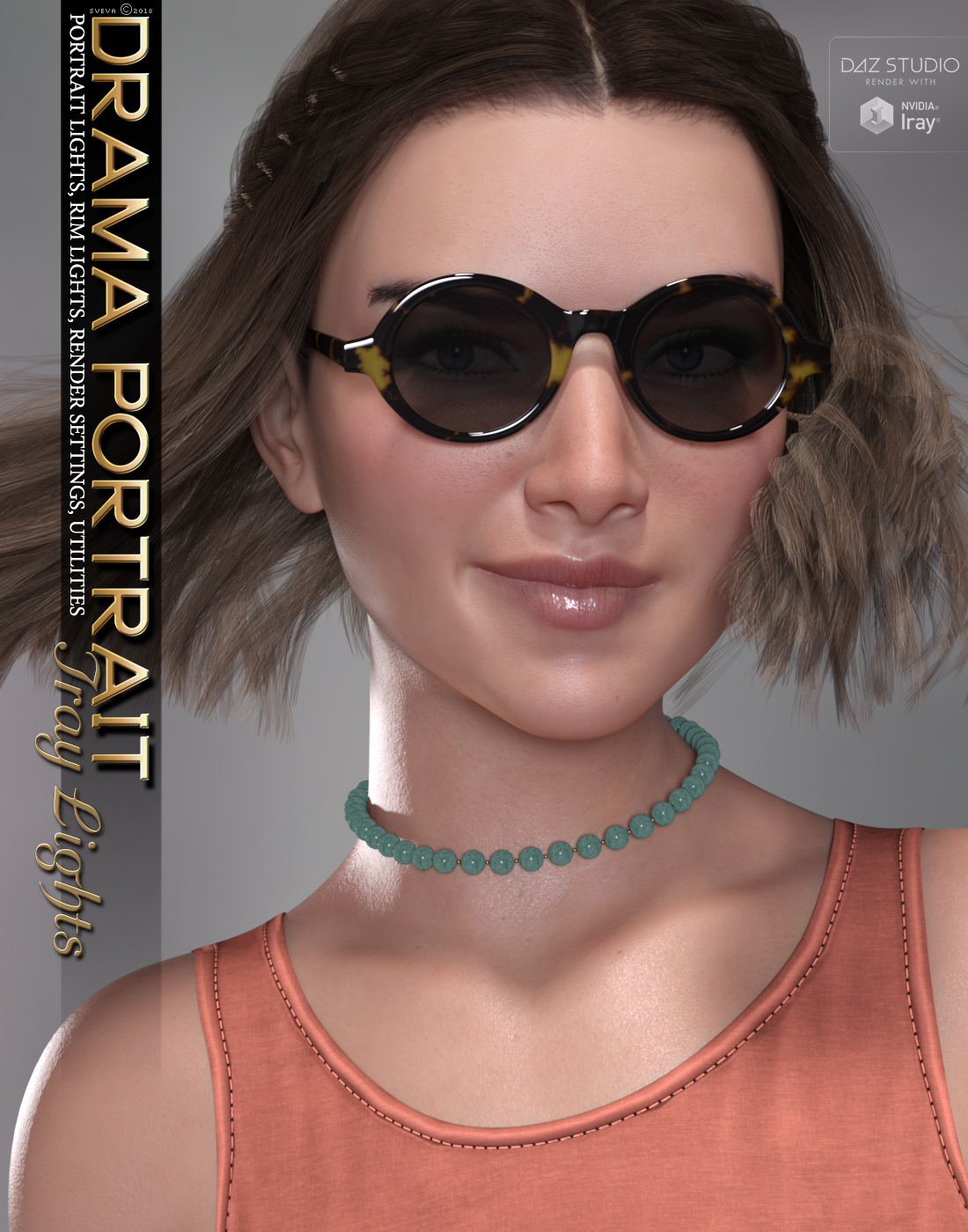 SVs Drama Portrait Iray Lights | Daz 3D