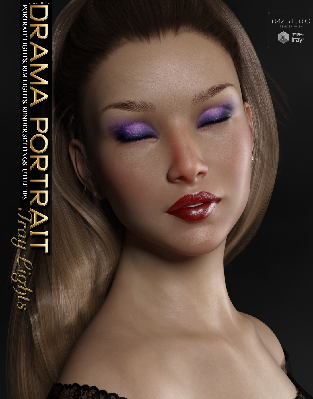 SVs Drama Portrait Iray Lights | Daz 3D