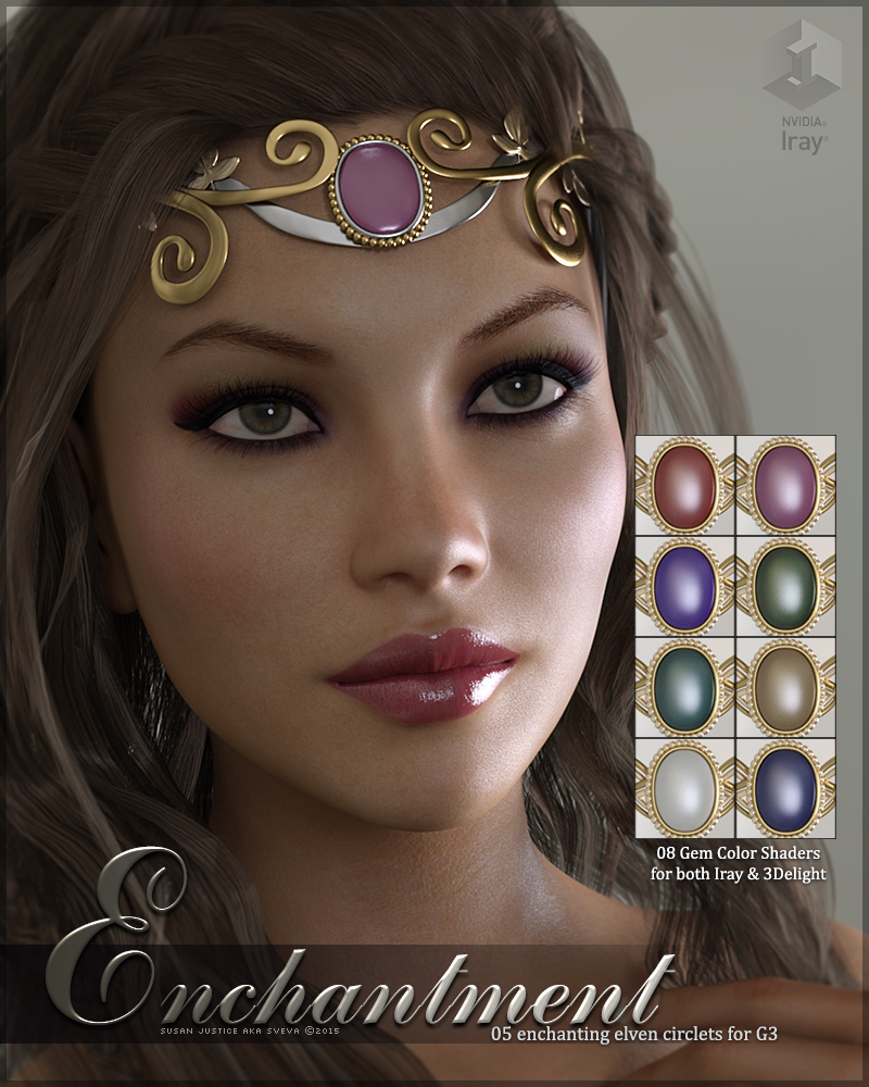 SV's Enchantment Circlets G3 and G2 | Daz 3D