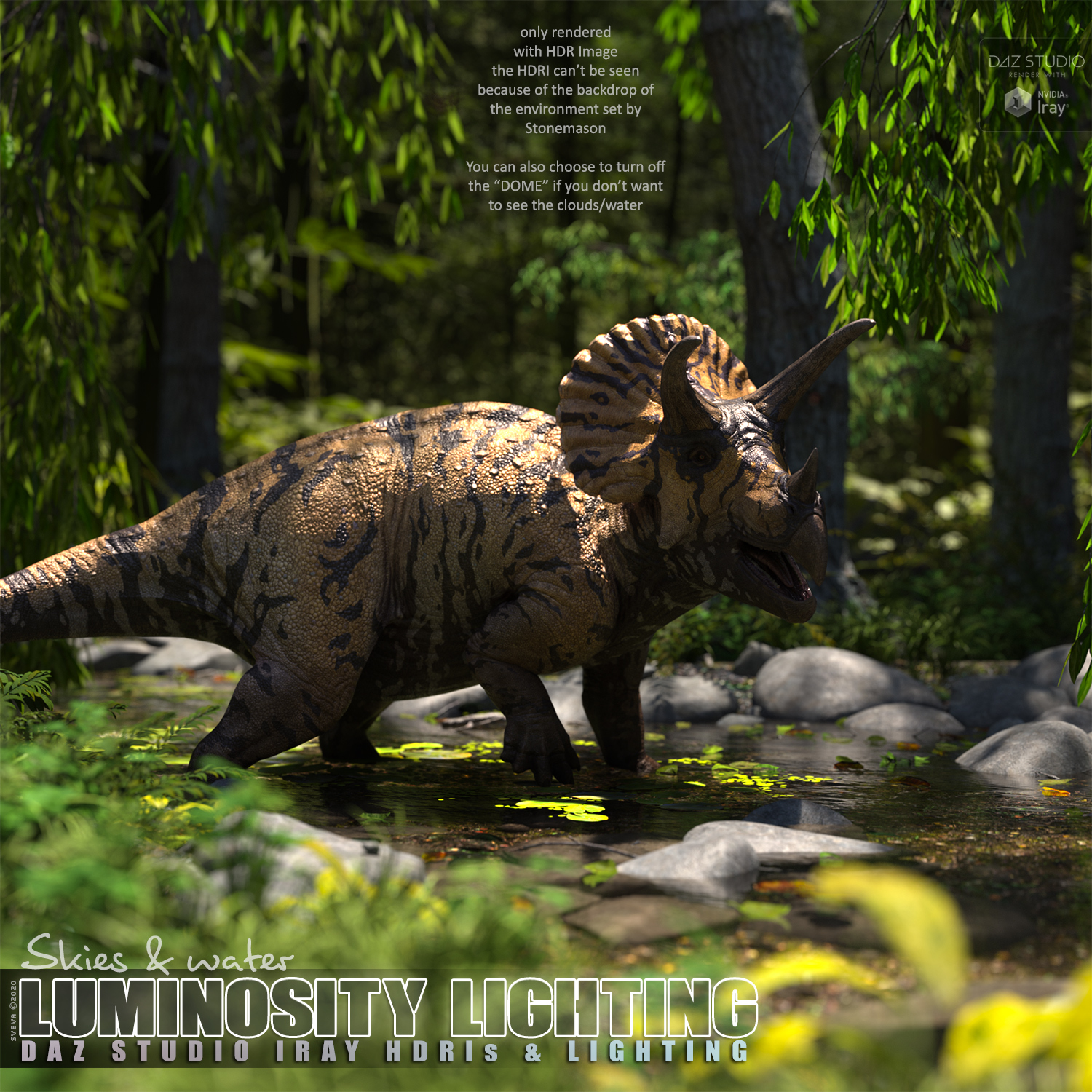 SV Luminosity Lighting Skies and Water | Daz 3D