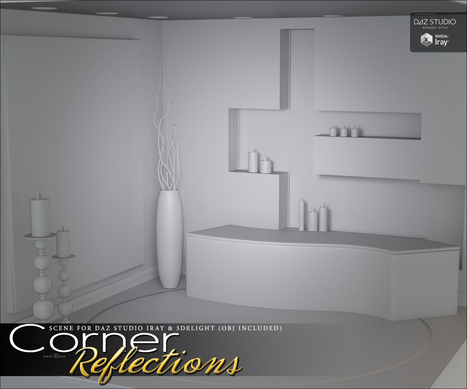 SV's Corner Reflections | Daz 3D