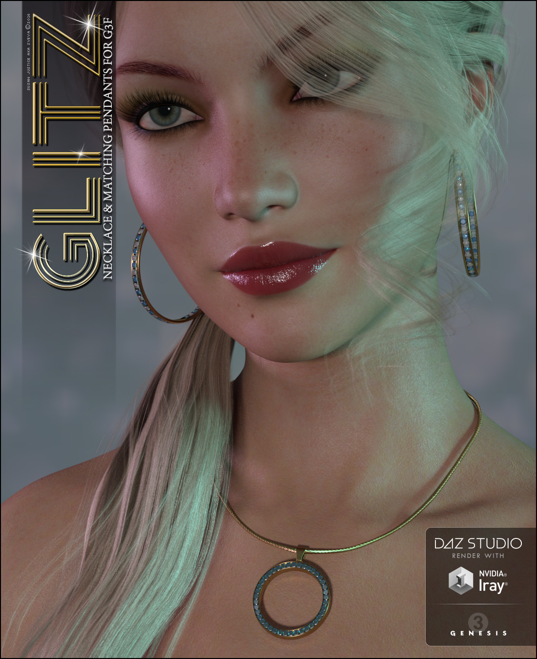SV's Glitz Jewels Necklace | Daz 3D