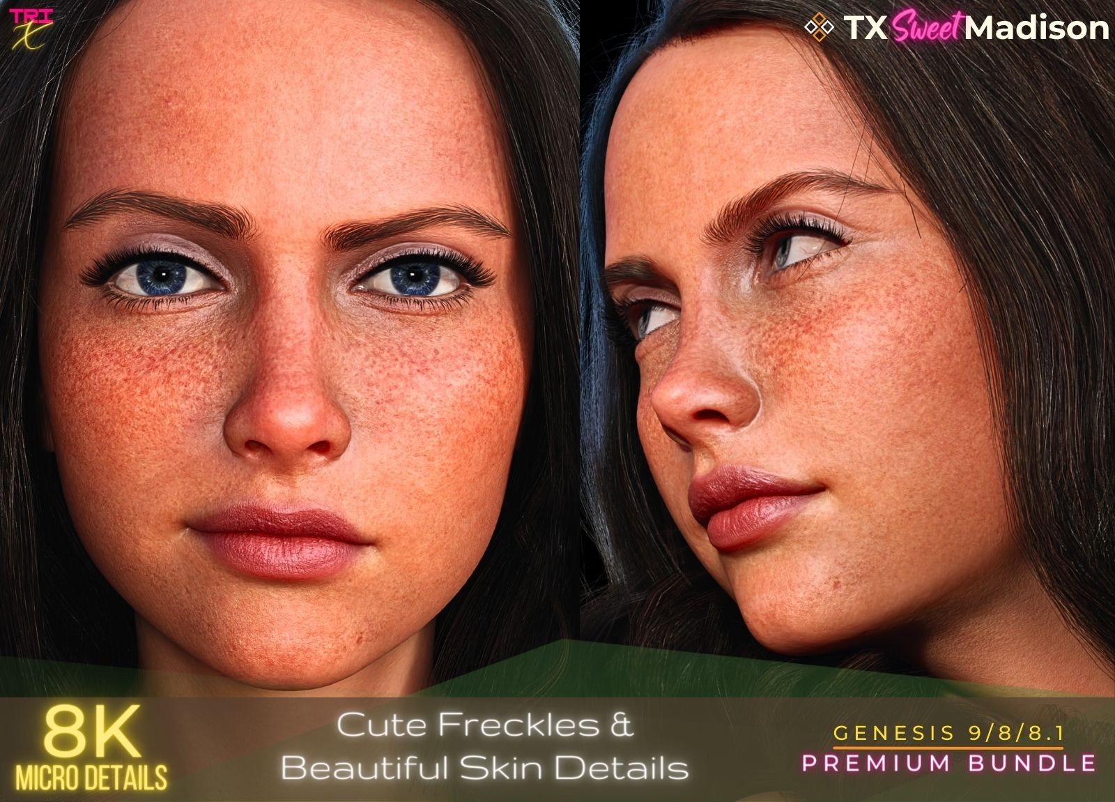 TX Sweet Madison for G9 G8 G8.1 PREMIUM BUNDLE | Daz 3D