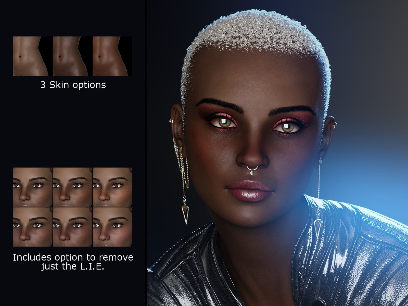 3DA Monica - G8F & G8.1F | Daz 3D