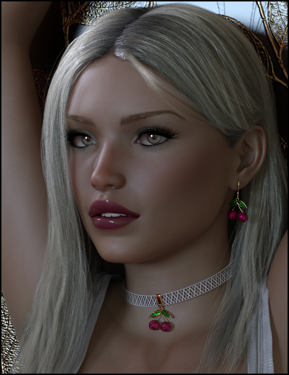 Cherry Bomb! Jewelry for G8F | Daz 3D
