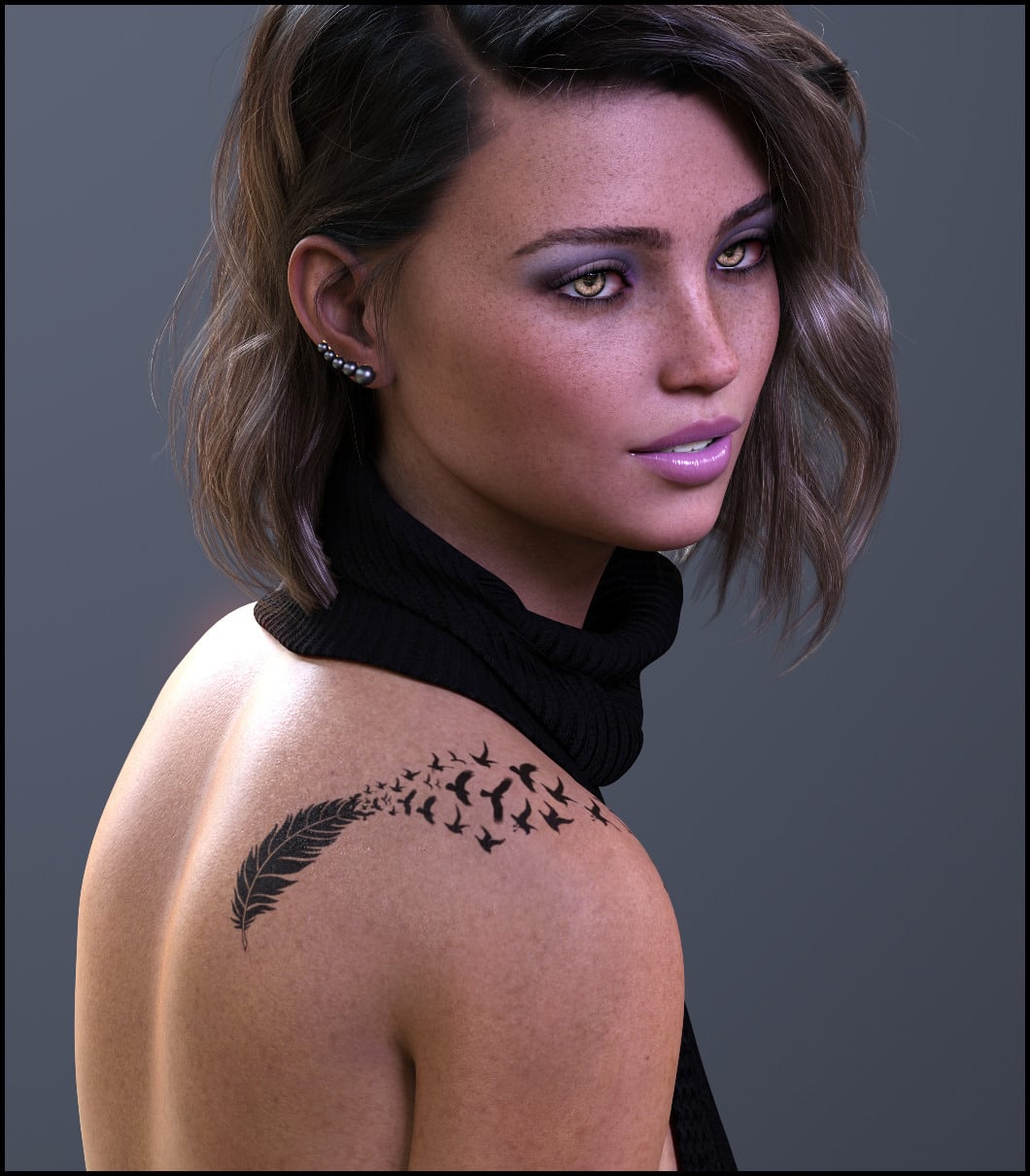 3DA Daisy & Jewelry - G8F | Daz 3D