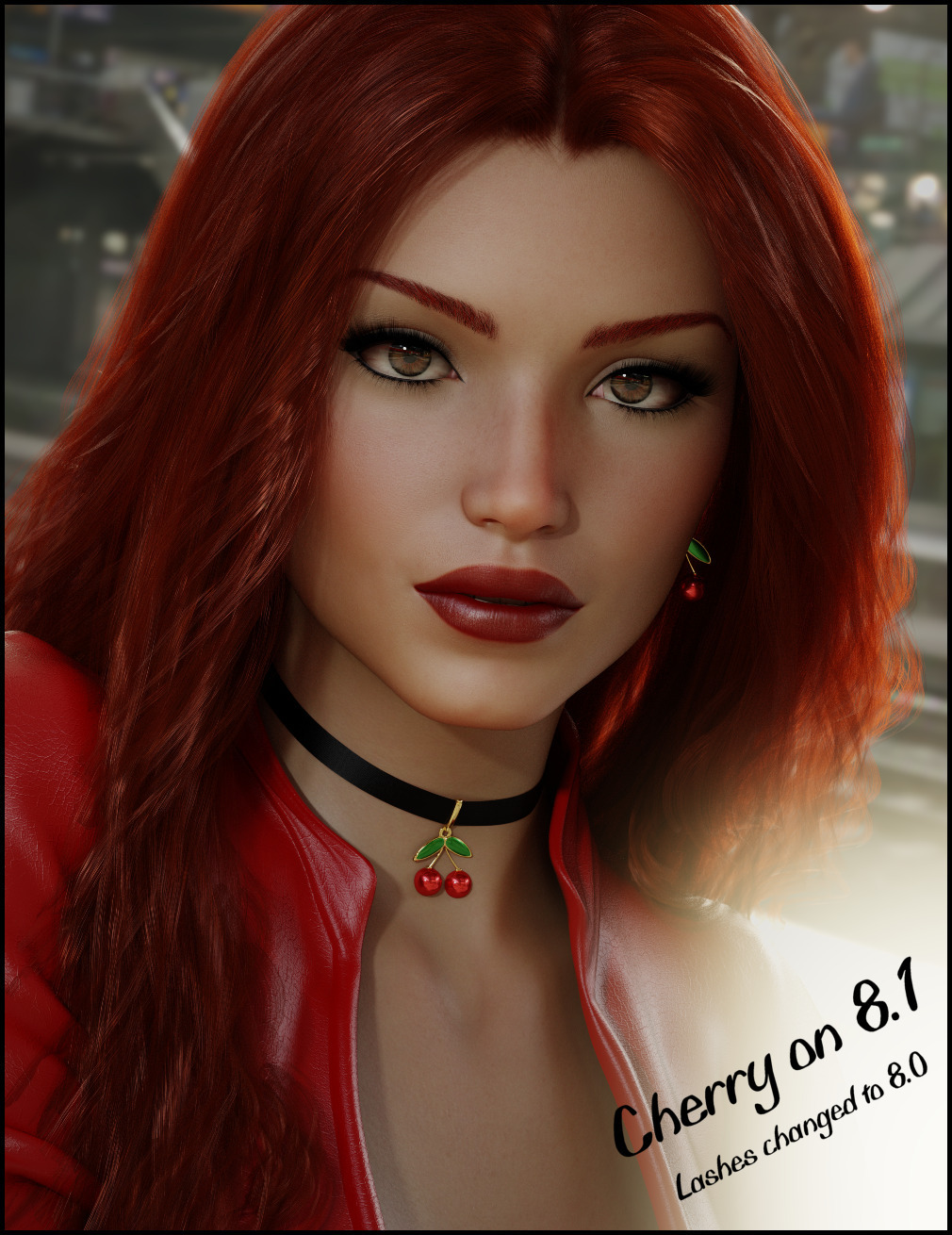 3DA Cherry & Jewelry - G8F | Daz 3D