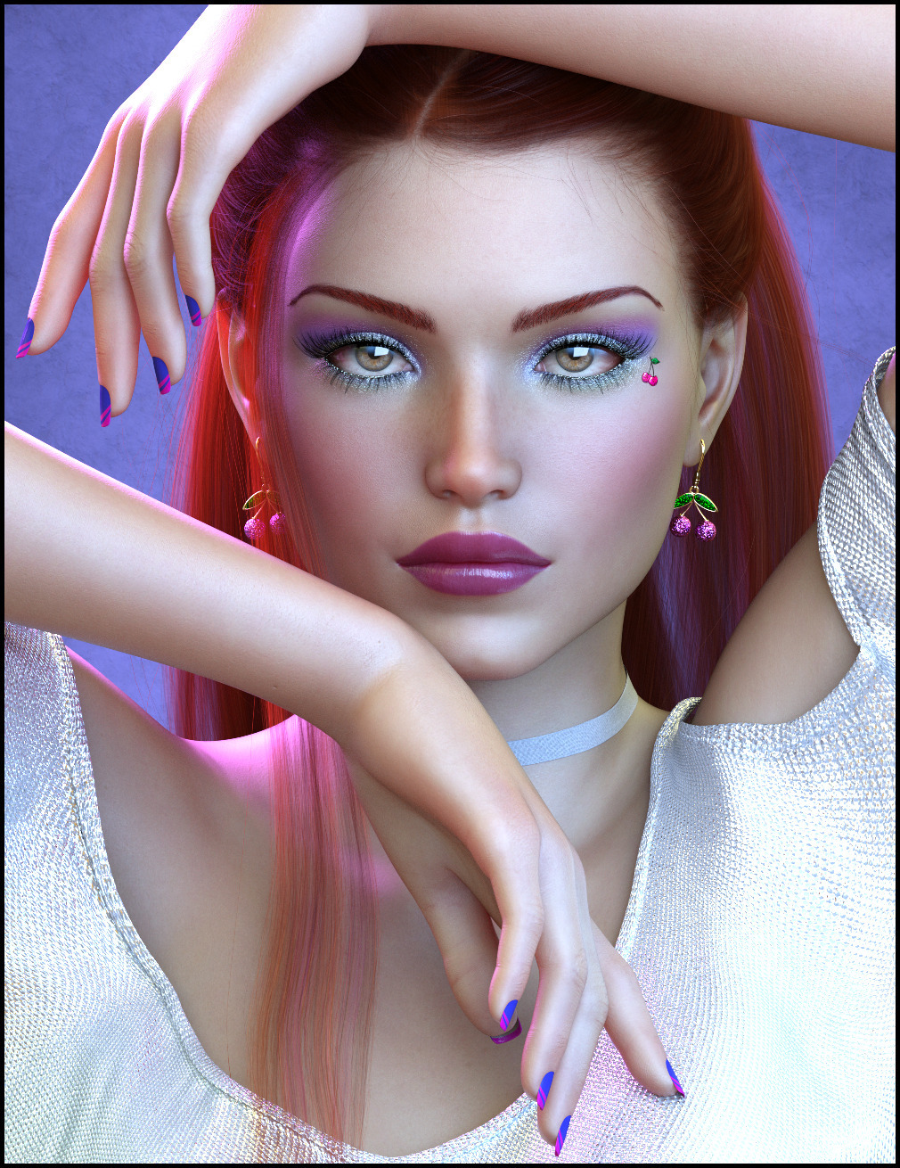 3DA Cherry & Jewelry - G8F | Daz 3D
