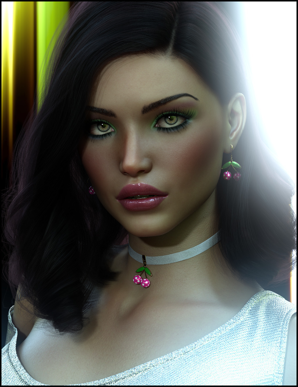 3DA Cherry & Jewelry - G8F | Daz 3D