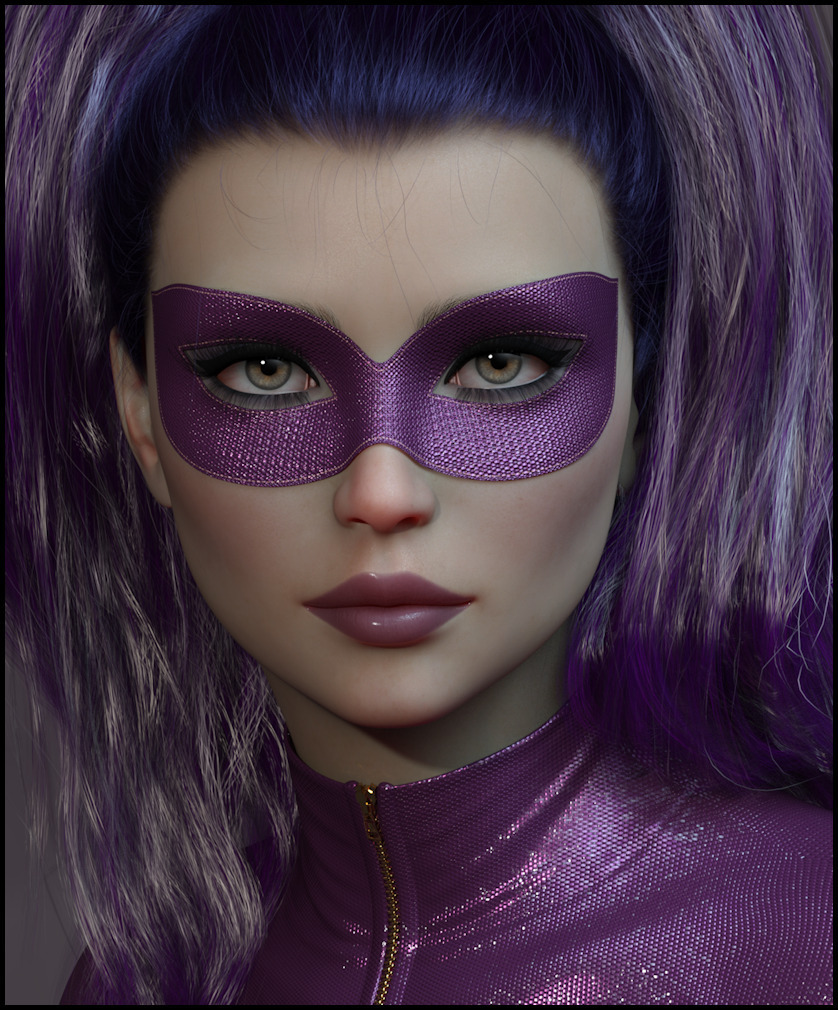 Painted Skin: Masks for G8F and G8.1F | Daz 3D