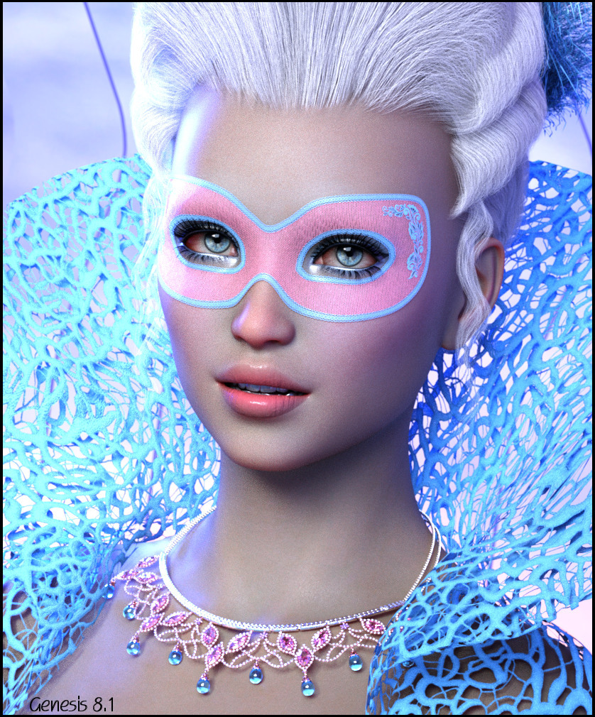 Painted Skin: Masks for G8F and G8.1F | Daz 3D