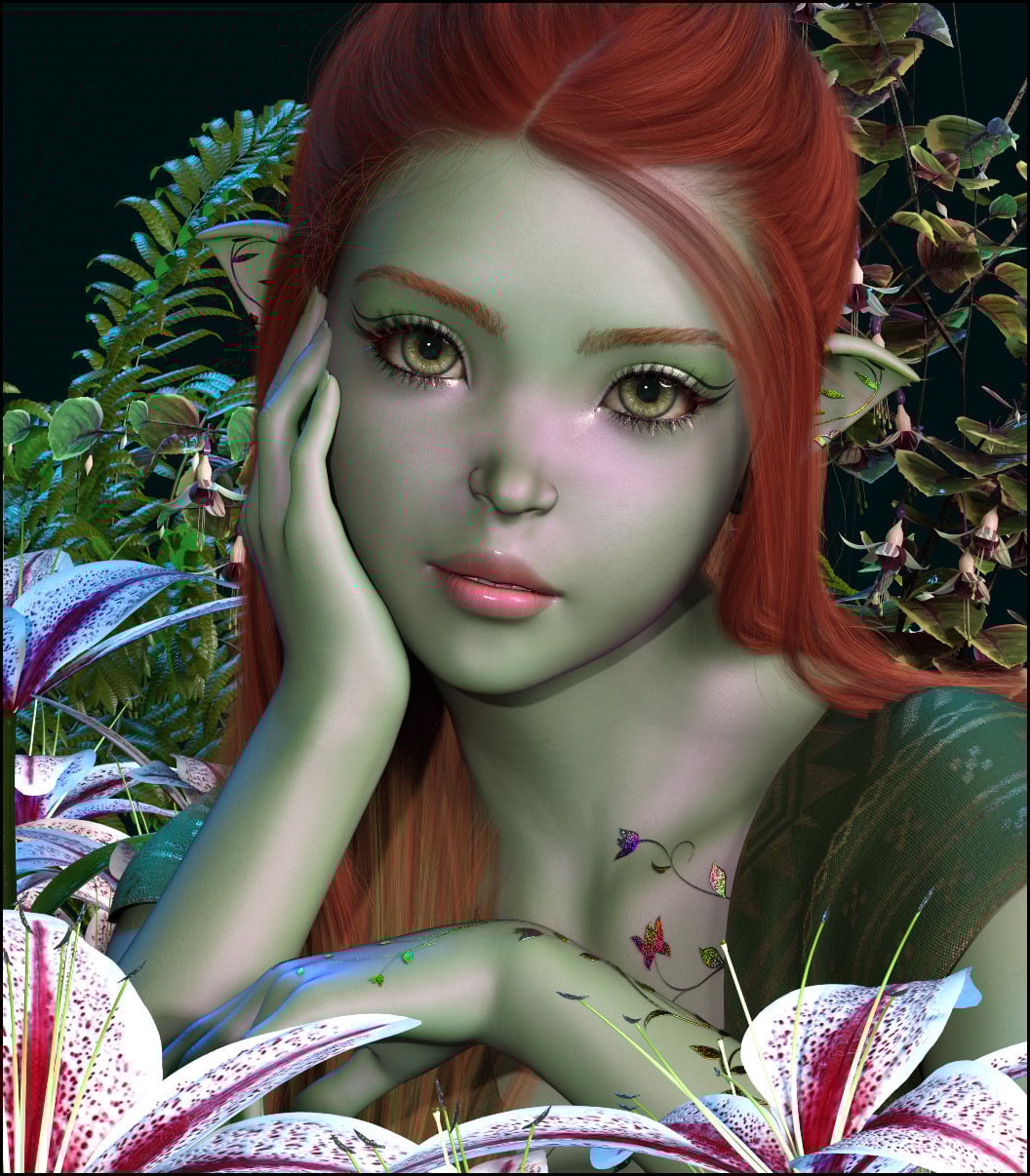 3DA Twiglet for G8F | Daz 3D