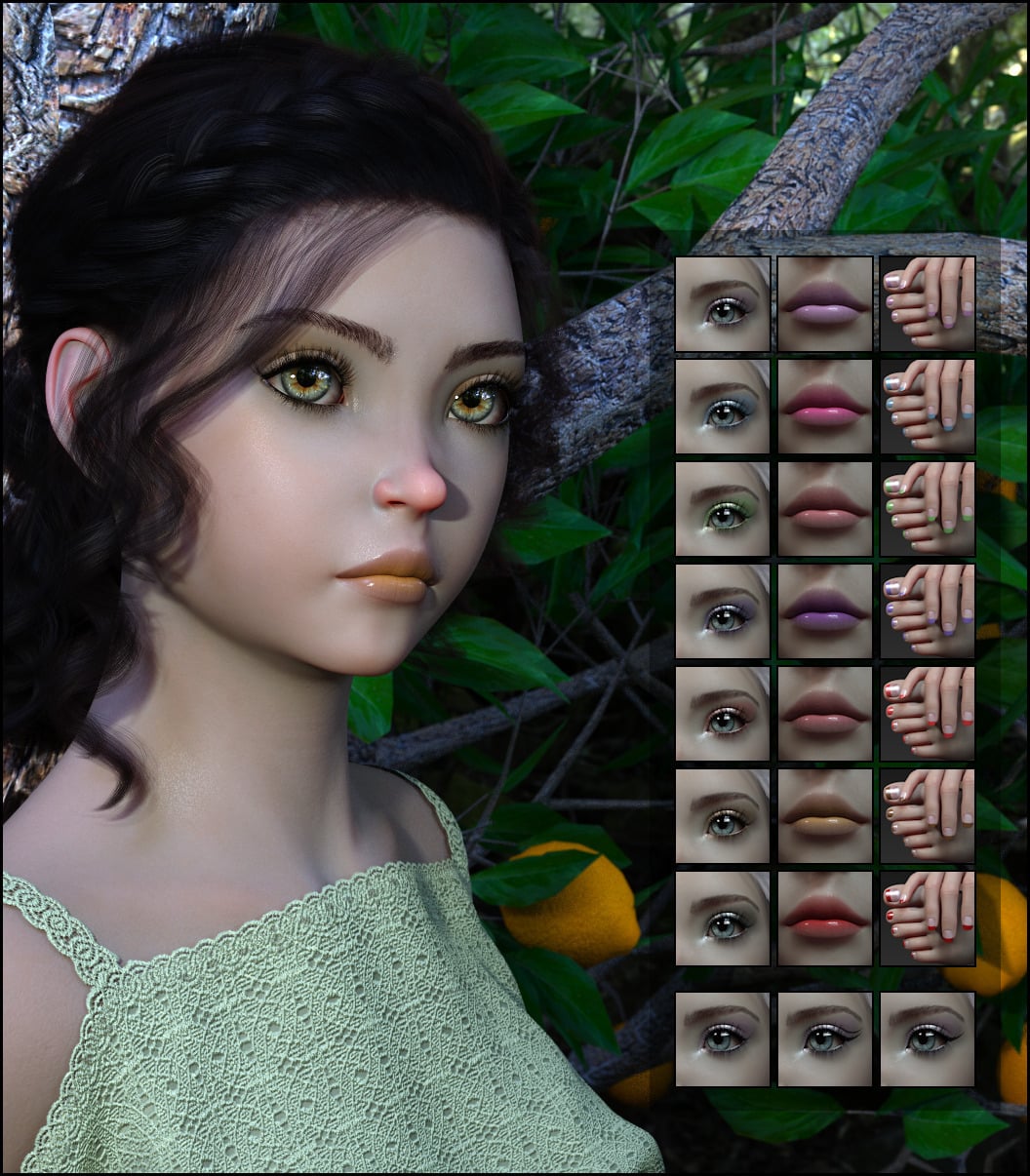 3DA Twiglet for G8F | Daz 3D