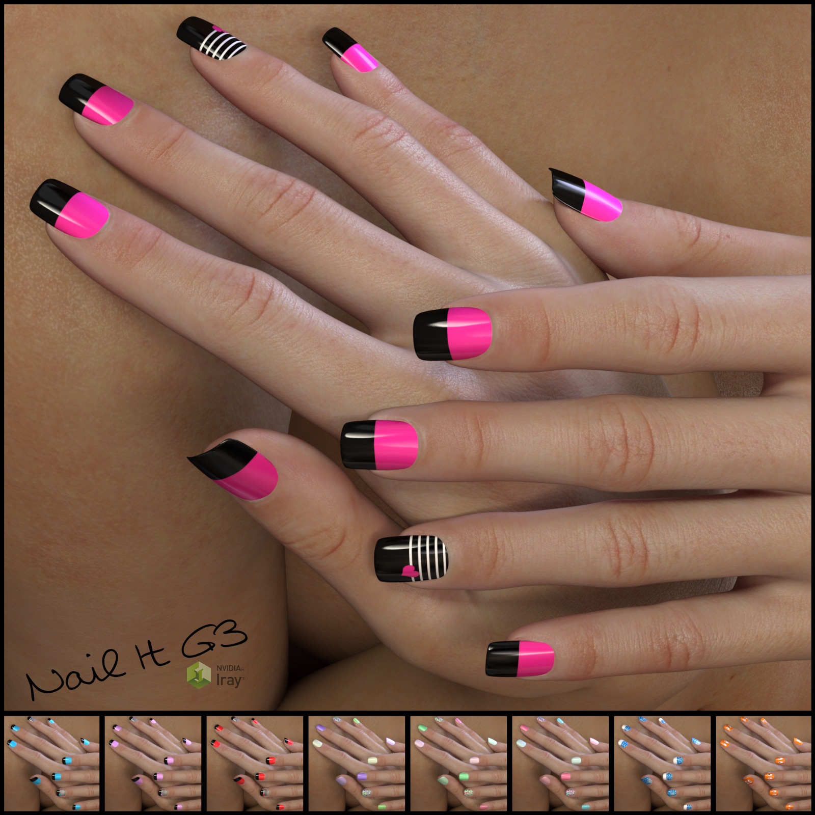 Nail It G3F | Daz 3D