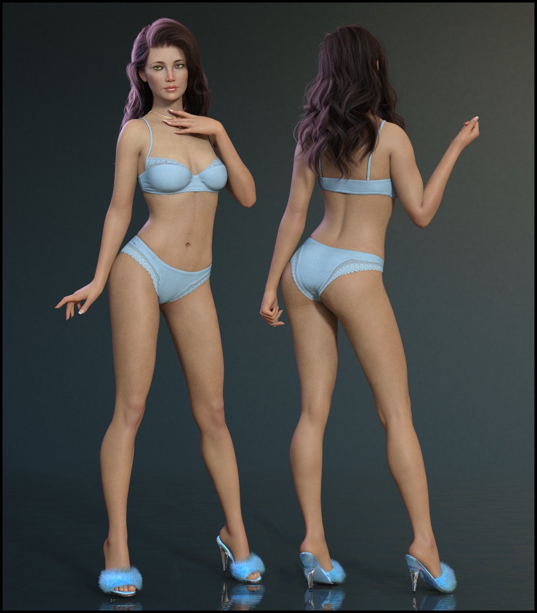3DA Augustine for G8.1F | Daz 3D
