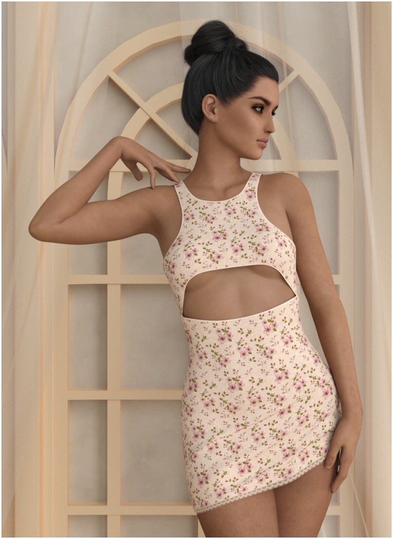 dForce - Devon Dress for G8Fs | Daz 3D