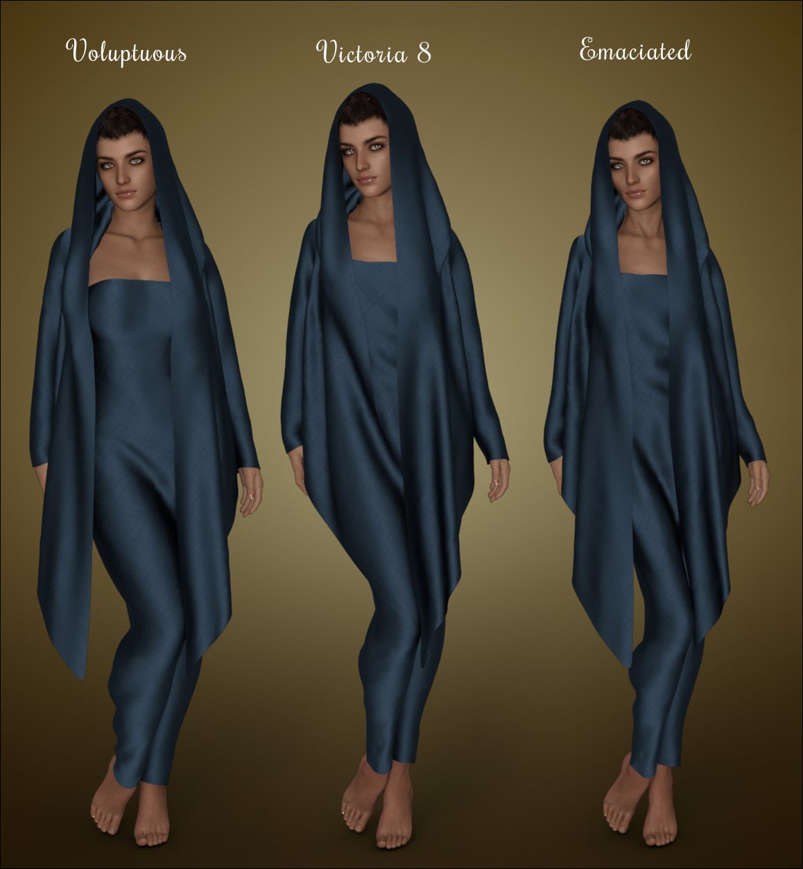 dForce - Dystopian Punk for G8F | Daz 3D