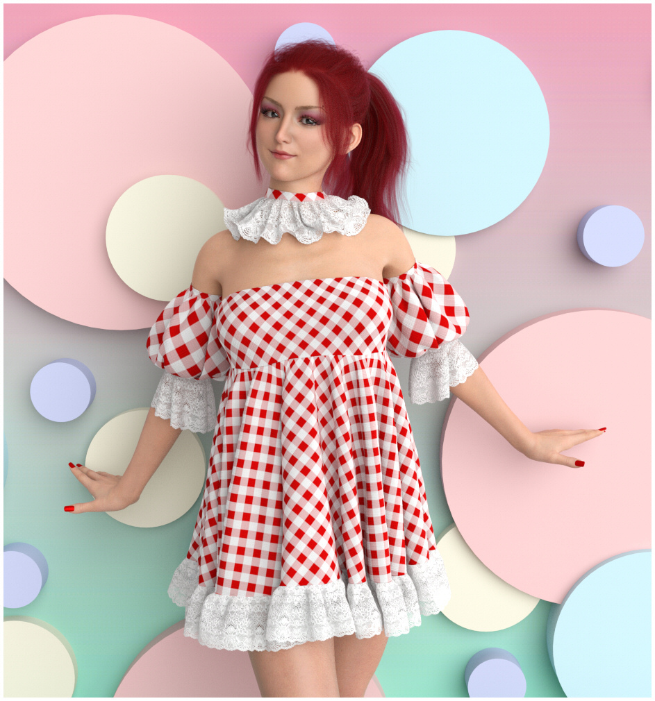 dForce - Esme Outfit for G8F & G8.1F | Daz 3D