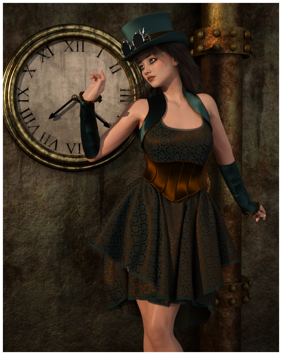 Dforce Violet Outfit For G8f And G8 1f Daz 3d