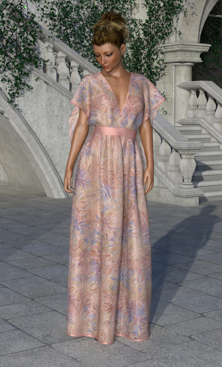 dForce - Jessica Gown for G8F | Daz 3D