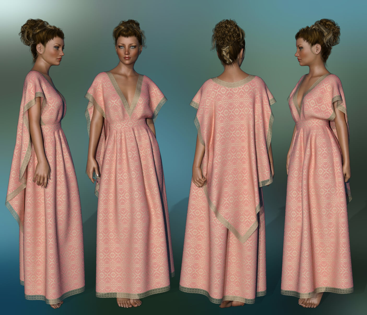 dForce - Jessica Gown for G8F | Daz 3D