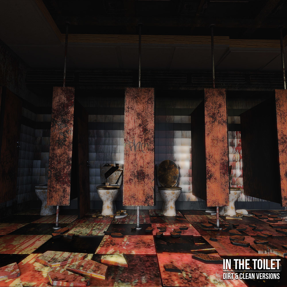 In The Toilet for DS Iray | Daz 3D
