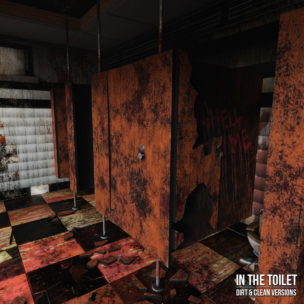 In The Toilet for DS Iray | Daz 3D