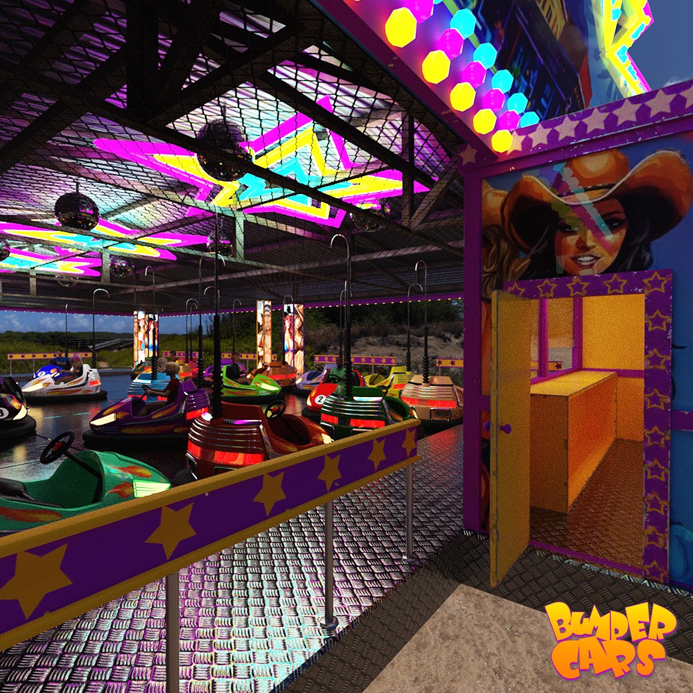Bumper Cars for Daz Studio | Daz 3D