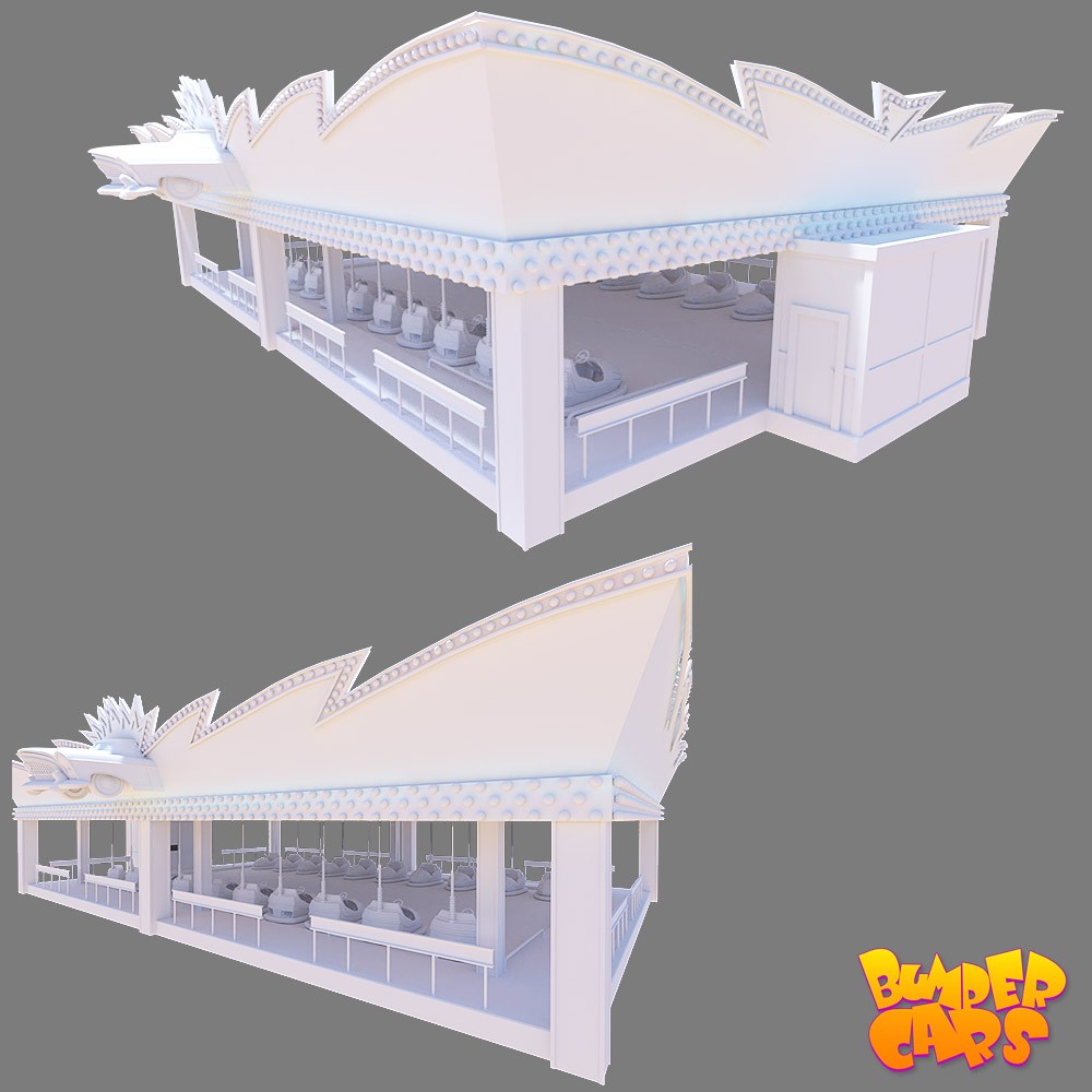 Bumper Cars for Daz Studio | Daz 3D
