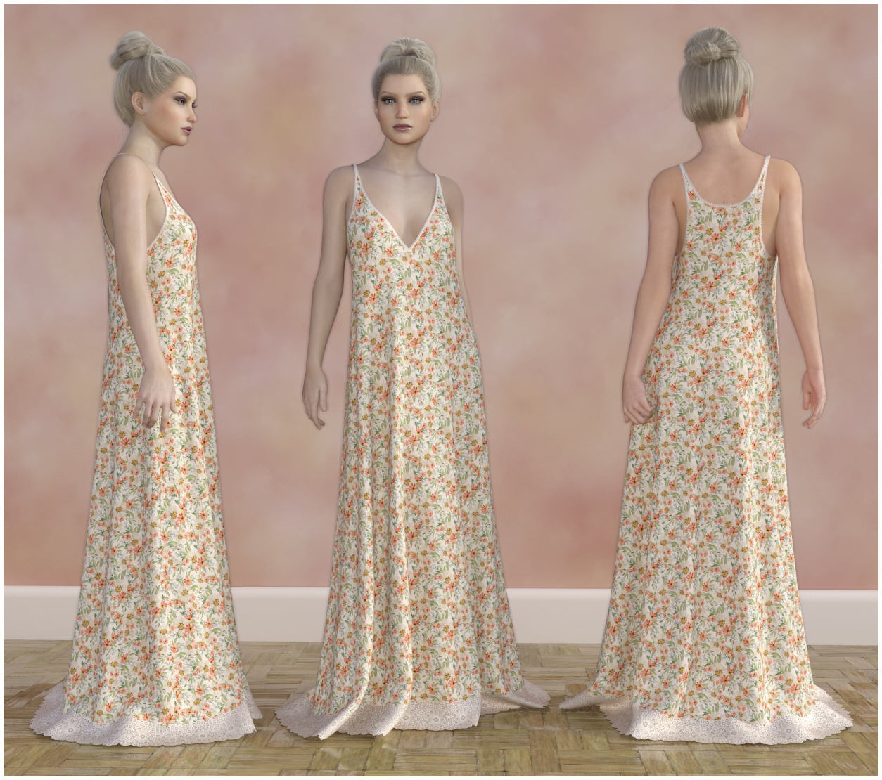 dForce - Pure Gown for G8Fs | Daz 3D