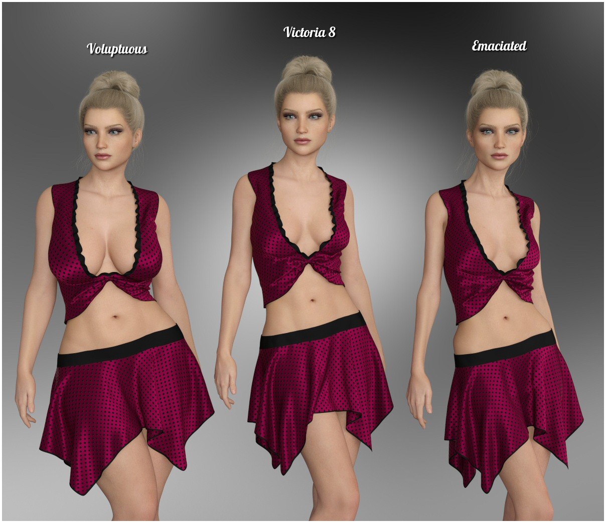 dForce - Sole Mio for G8Fs | Daz 3D