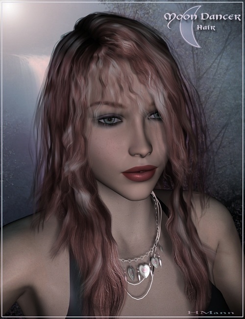 Moon Dancer Hair | Daz 3D