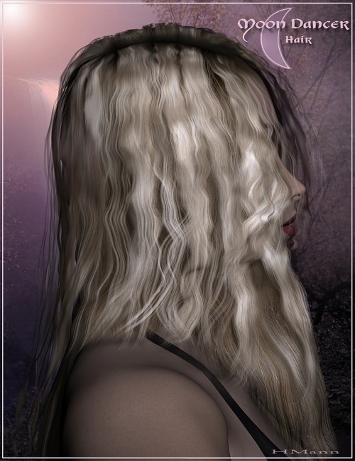 Moon Dancer Hair | Daz 3D