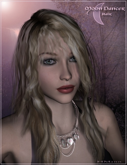 Moon Dancer Hair | Daz 3D