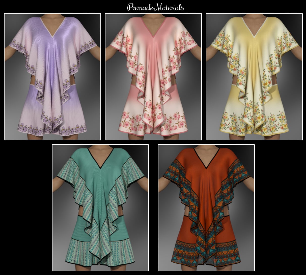 dForce - Amber Dress for G8F & G8.1F | Daz 3D